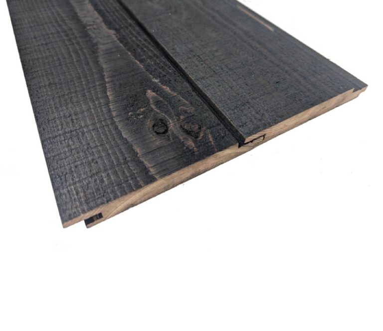 Rough Sawn Western Red Cedar Cladding – Charred Look | SDS Australia