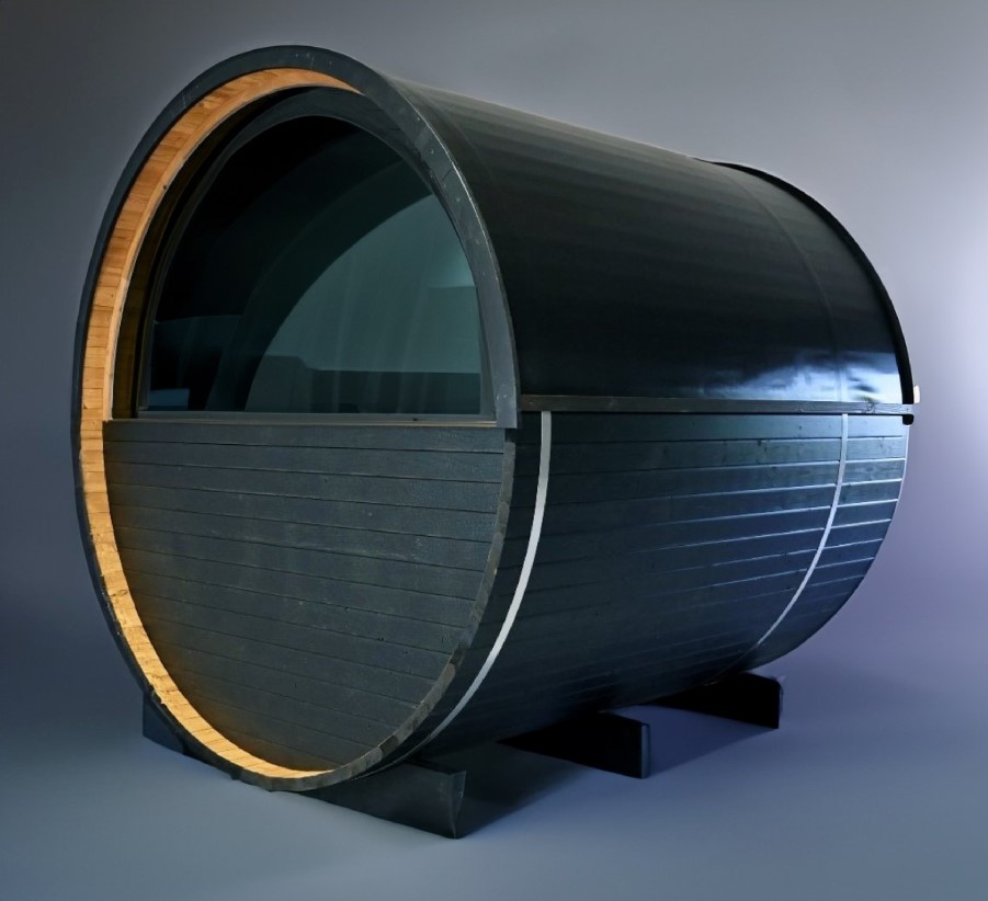 Thermo Barrel Sauna (Black) | SDS Australia