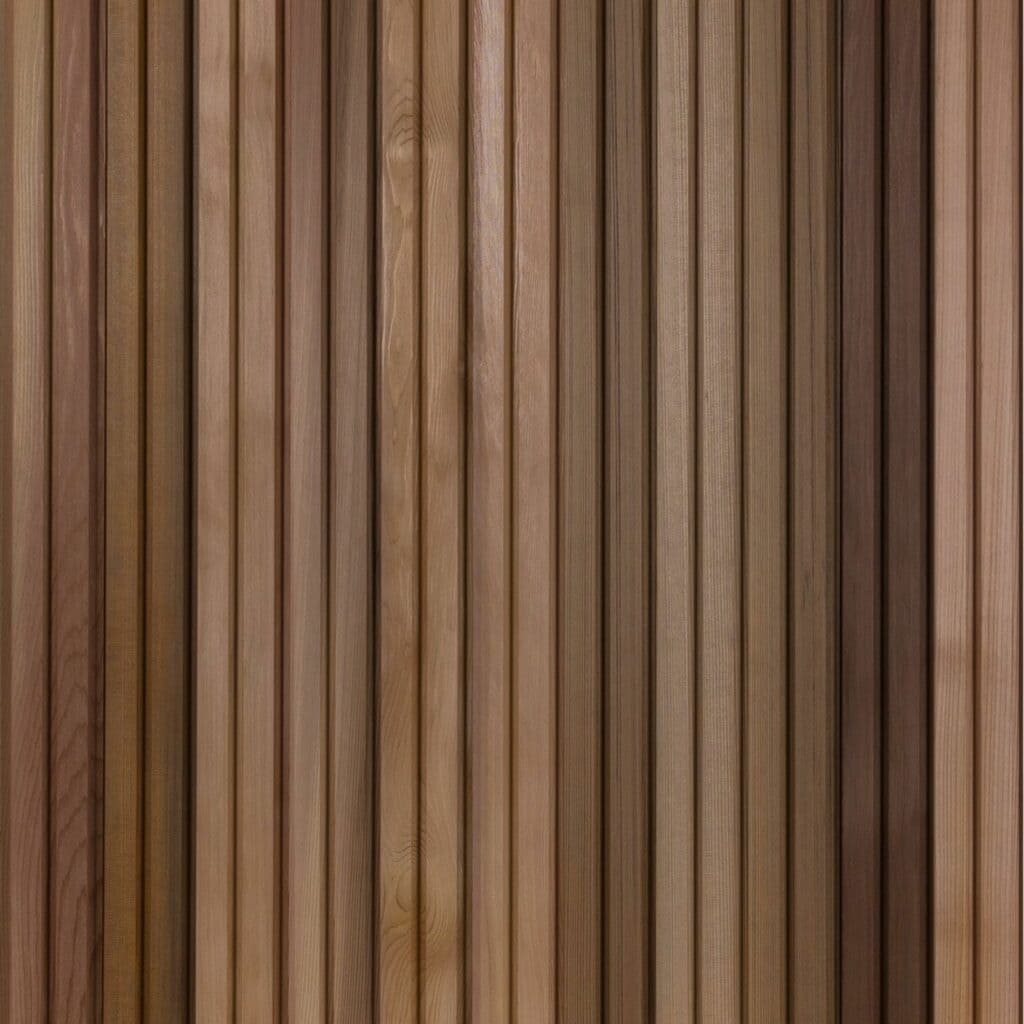 Premium Western Red Cedar Castellated Cladding, Step Profile | SDS Australia