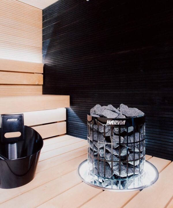 Harvia Cilindro PC Electric Sauna Heater – Black Steel heater | SDS ...