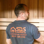 ‘Mira Large’ Black Outdoor Sauna | SDS Australia