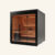 ‘Mira Large’ Black Outdoor Sauna | SDS Australia