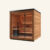 ‘Mira Large’ Black Outdoor Sauna | SDS Australia