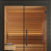 ‘Mira’ Black Outdoor Sauna | SDS Australia
