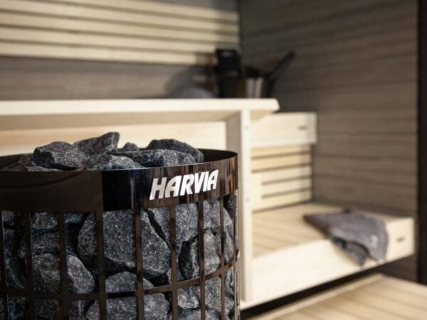 Harvia Cilindro Pro PC100E/135E Electric Sauna Heater – Black Steel ...