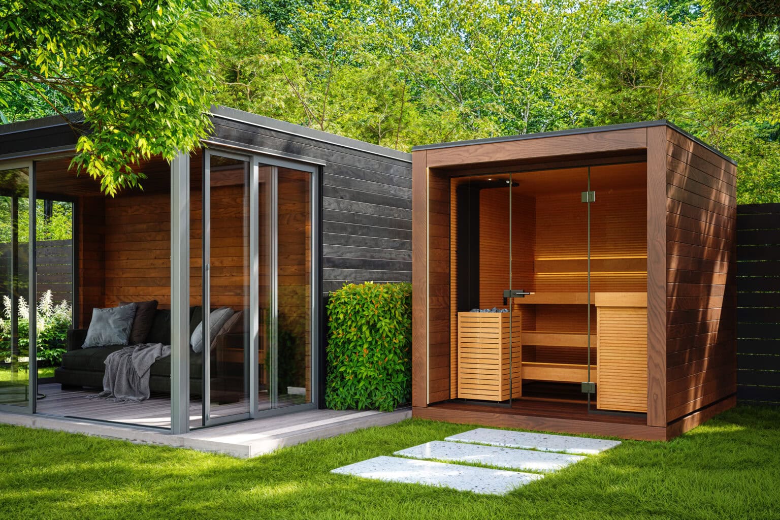‘Aurea’ Outdoor Sauna | SDS Australia