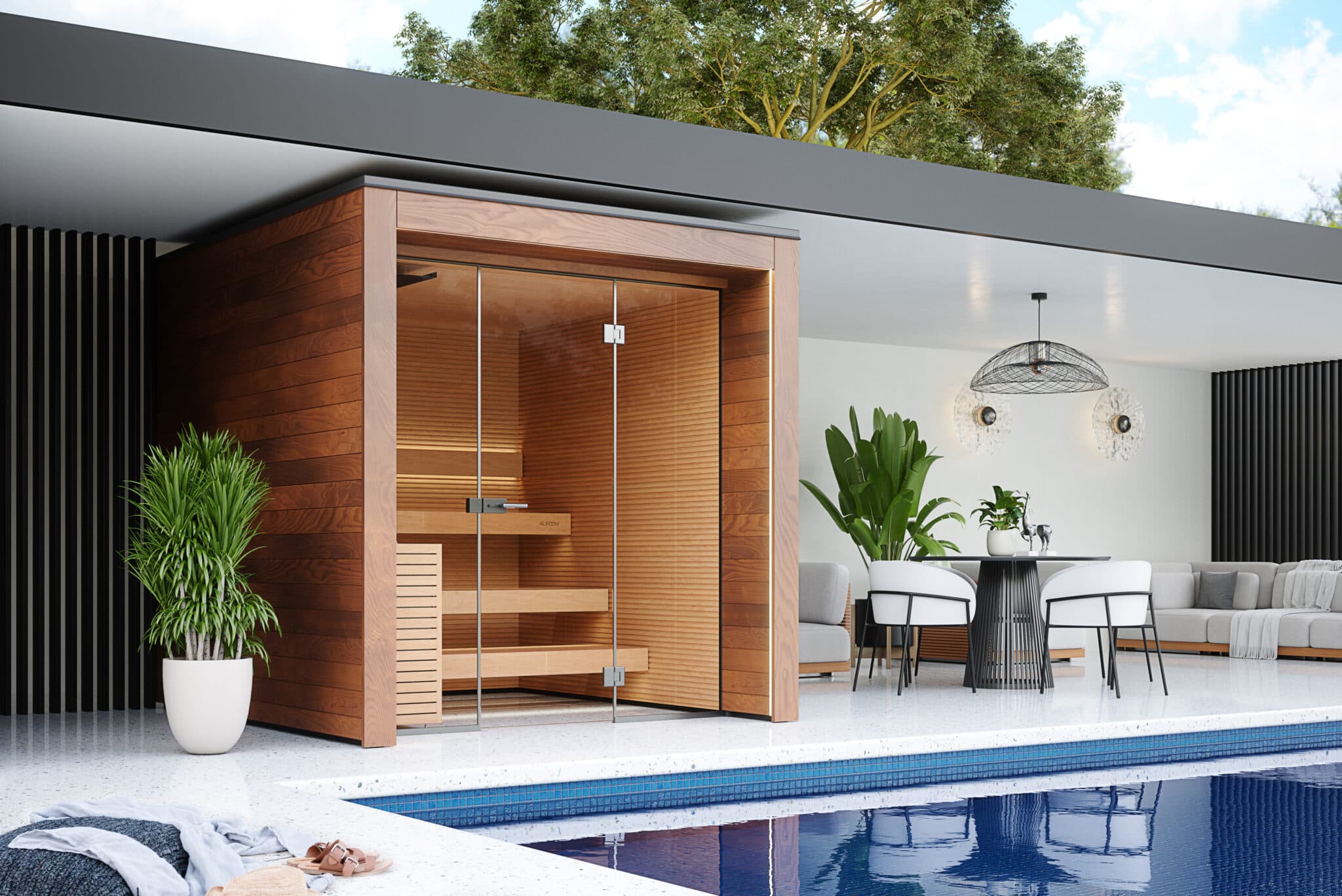 ‘Aurea’ Outdoor Sauna | SDS Australia